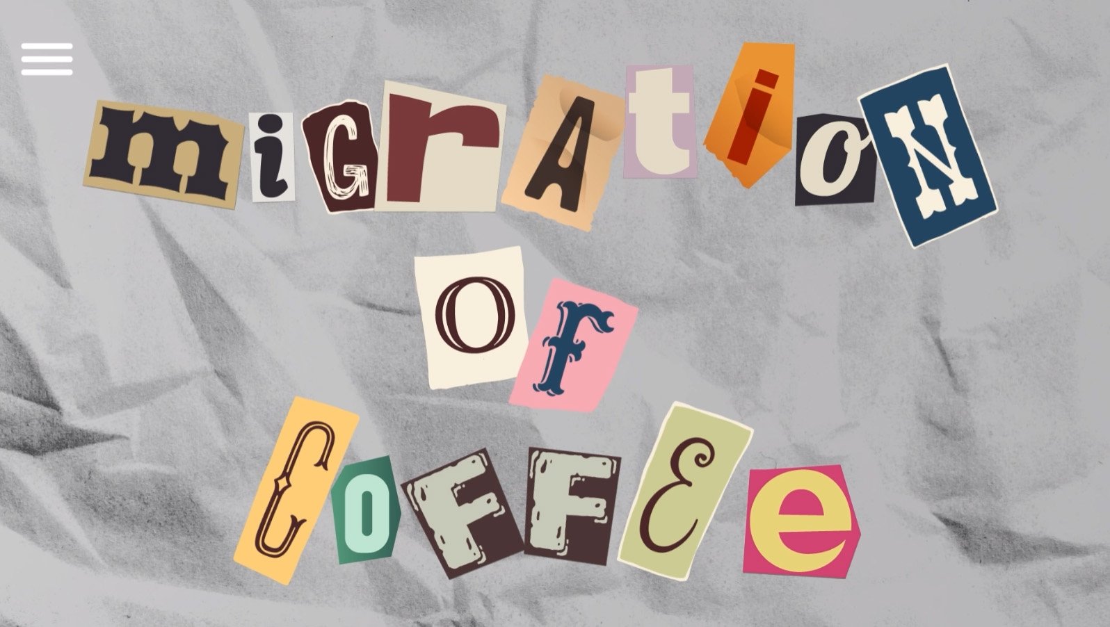 Grains Interactive Documentary Project